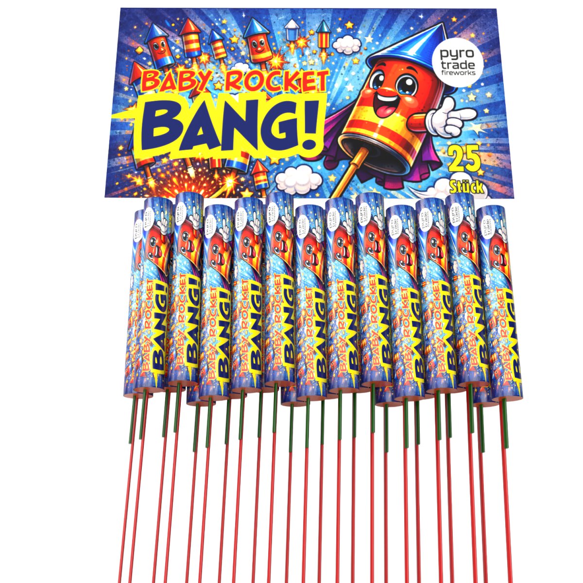 Baby Rockets BANG 25er Pack