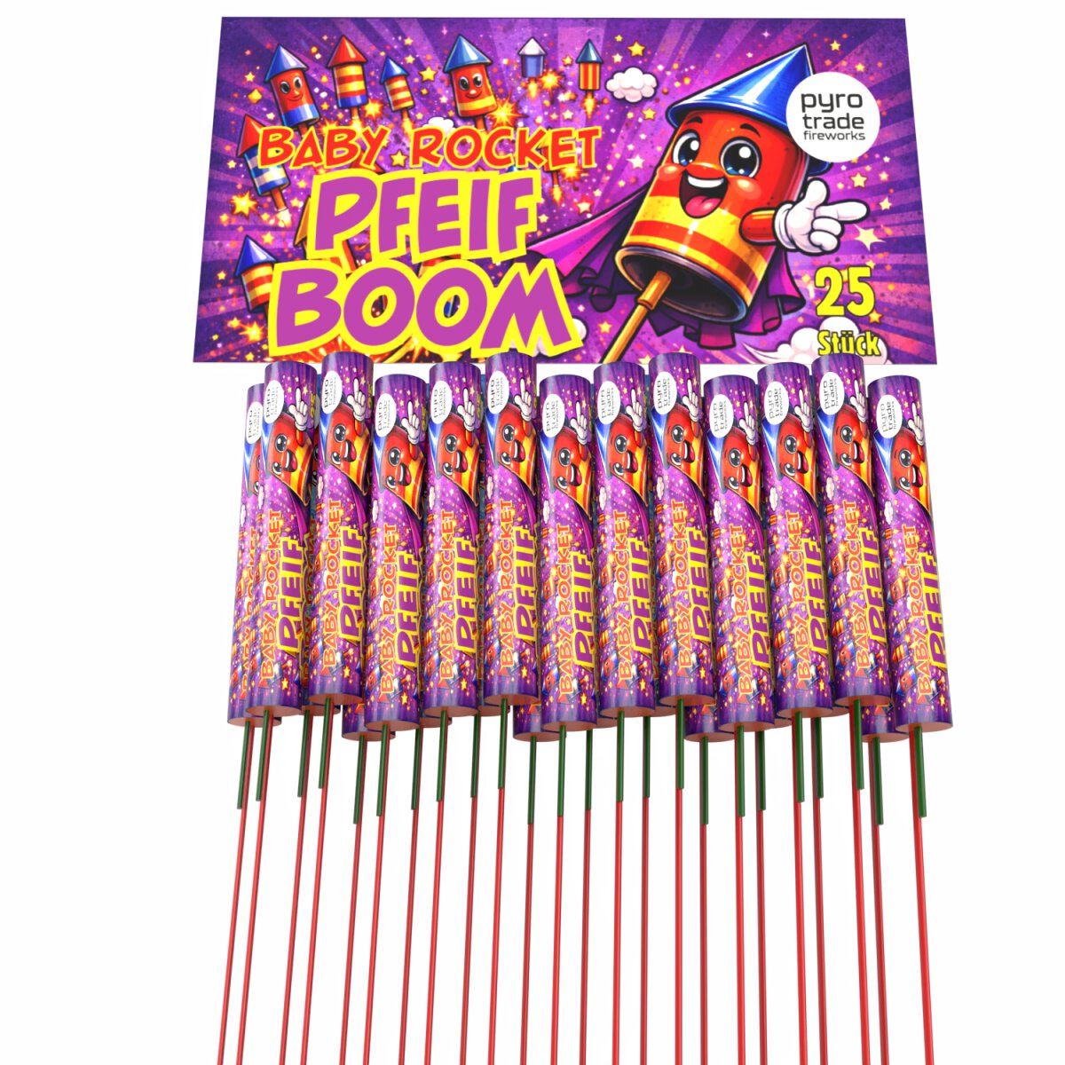 Baby Rocket Pfeif-Boom - VORBESTELLUNG